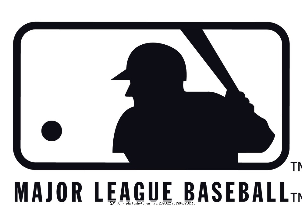 MLB品牌logo图片_Logo_LOGO标识-图行天下素材网